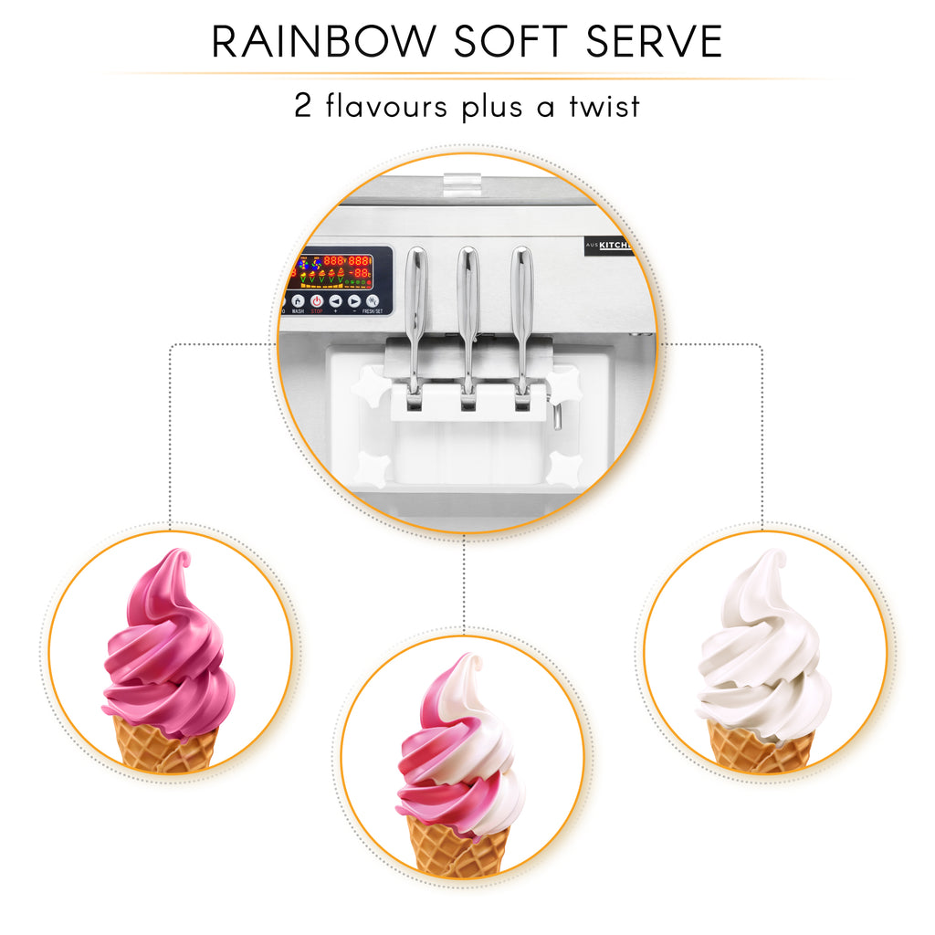 Soft Serve Ice Cream Machine – Açai - Frozen Yoghurt – auskitchenpro